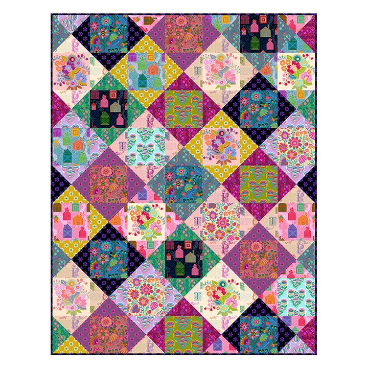 PRE-Order Anna Maria Textiles- Crossover Quilt Kit featuring Allegory - December 2025 - Modern ...