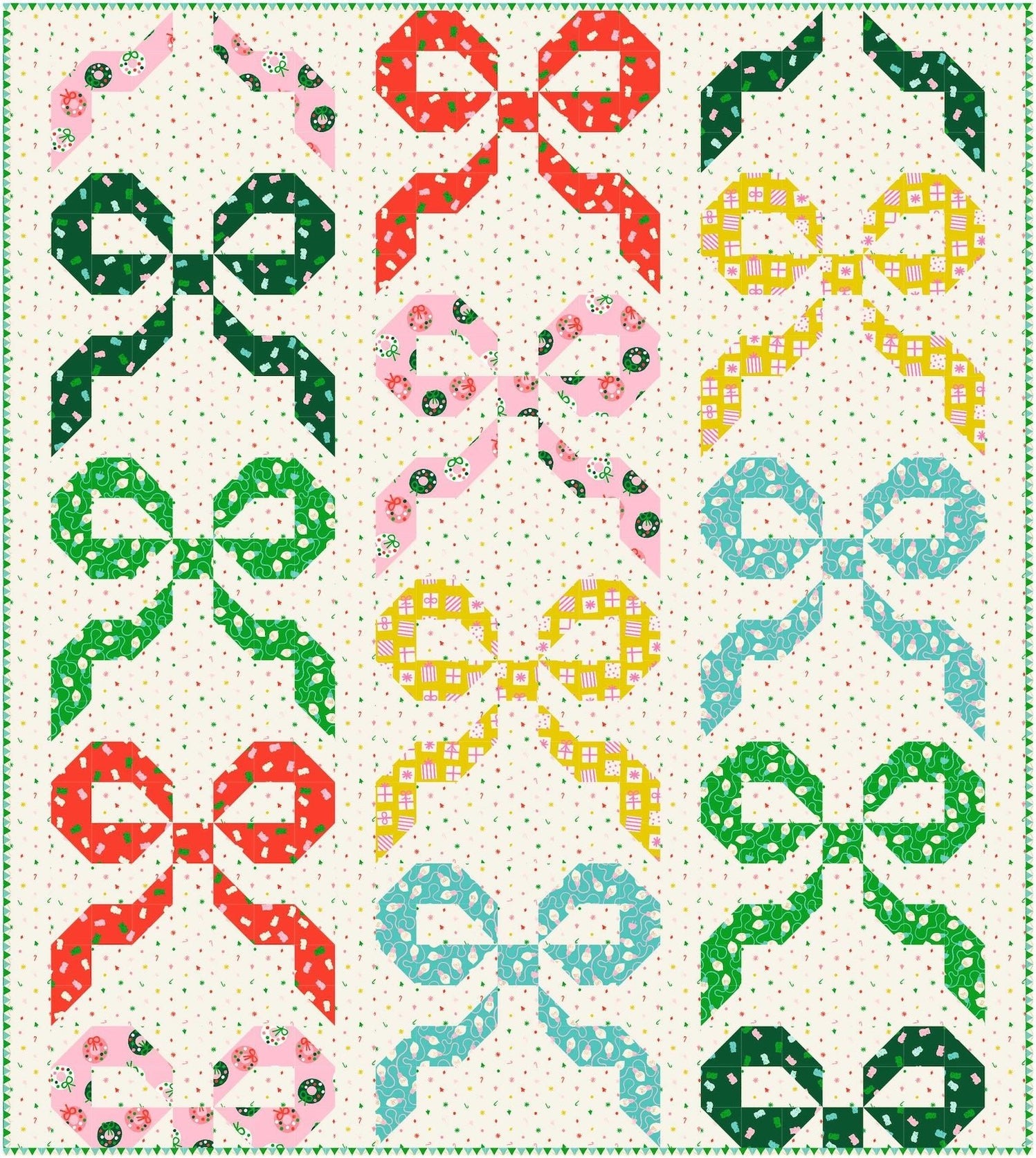 Elizabeth Hartman- Show and Tell Quilt Kit featuring Bella Solids ...