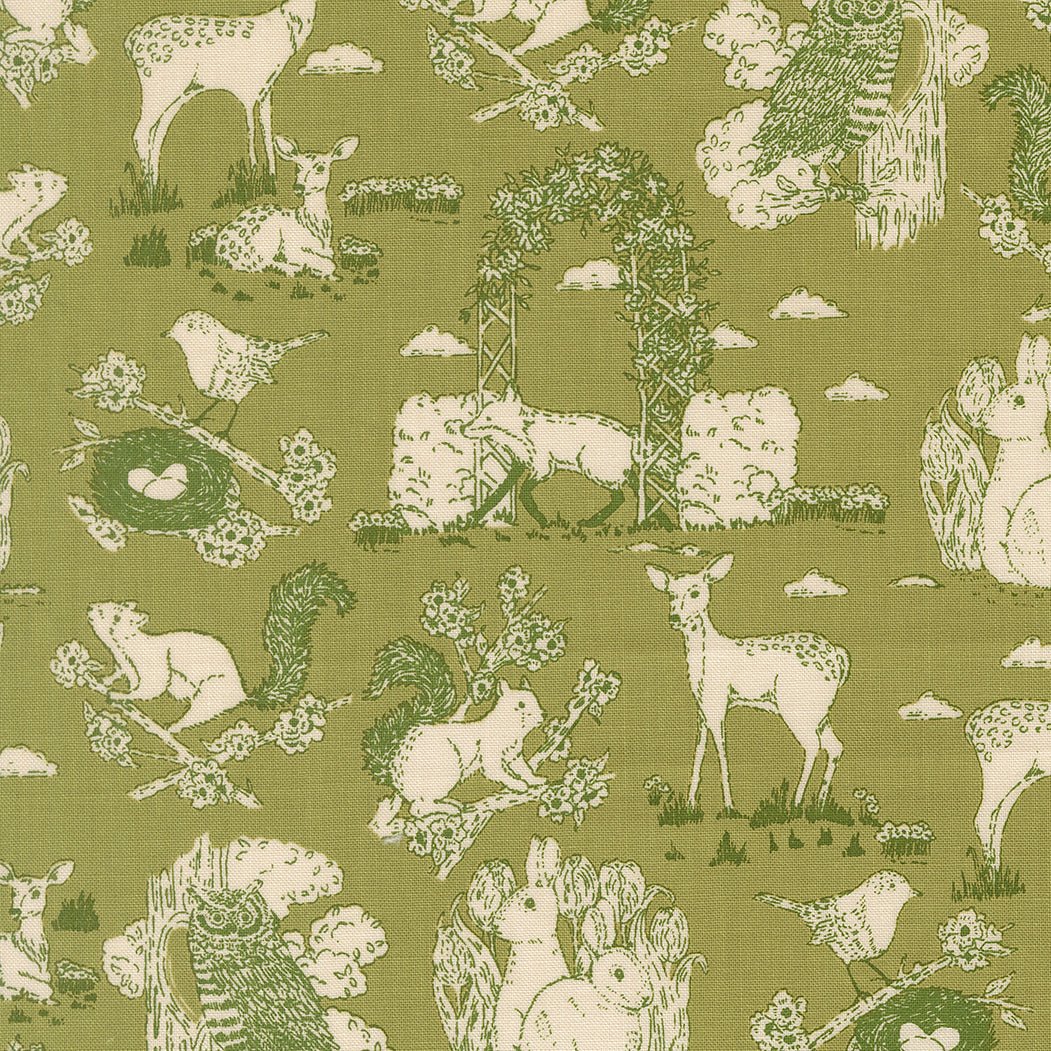 PRE-ORDER My Secret Garden by Stacy Lest Hsu- Grass 20983 18- Half Yard ...