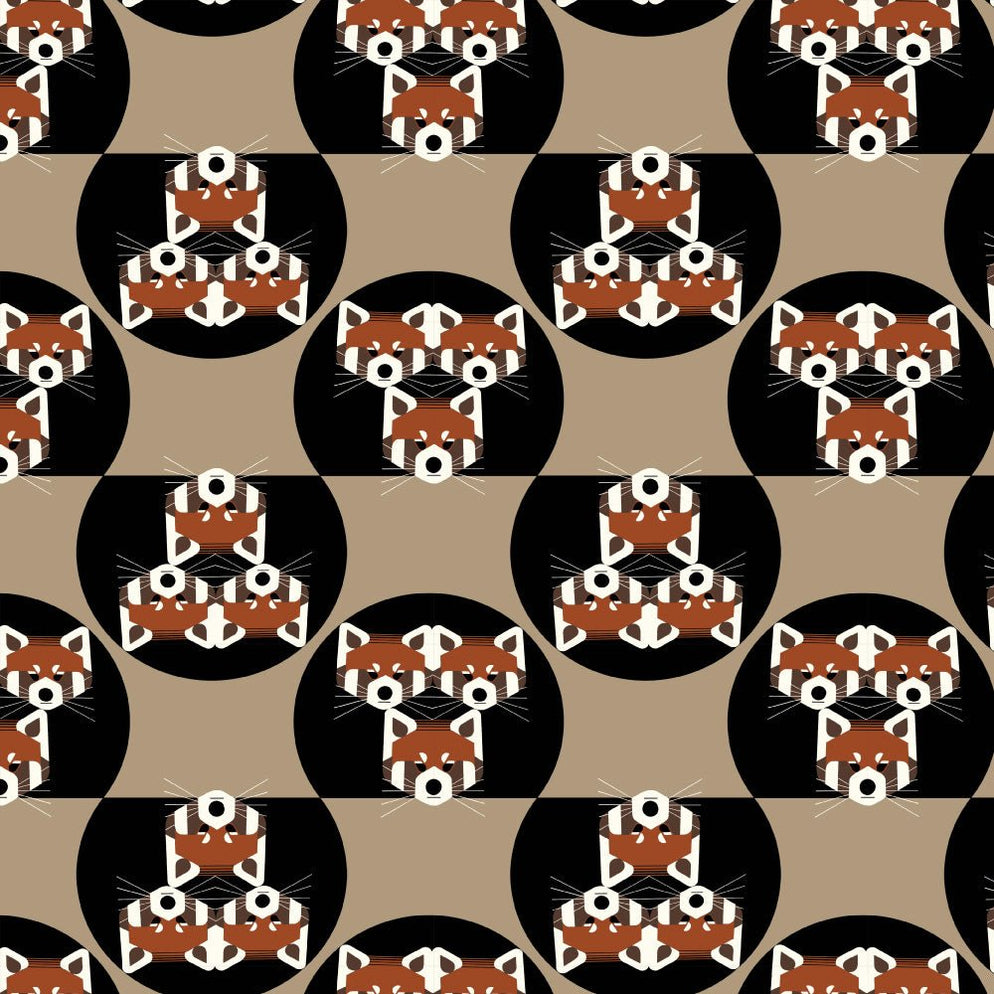 PRE-ORDER Nurture by Charlie Harper- Red Pandas CH-405 Half Yard- July ...