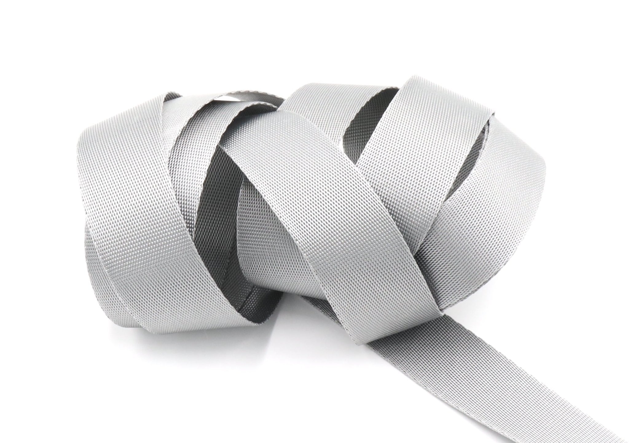 Grey 1 inch (25mm) width Nylon Webbing- Strapping by the yard - Modern ...