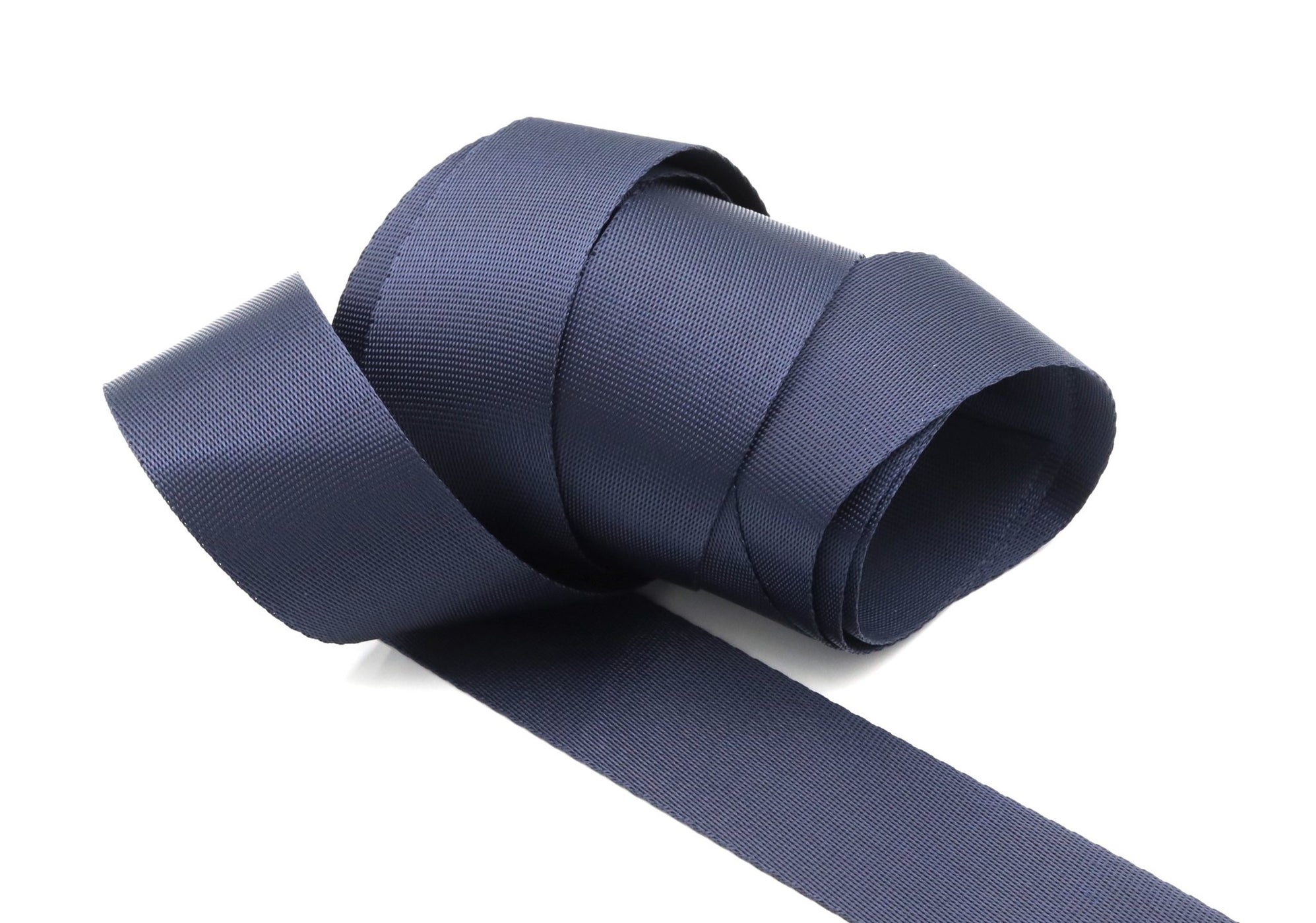 Navy 1.5 inch (38mm) width Nylon Webbing- by the yard - Modern Fabric ...